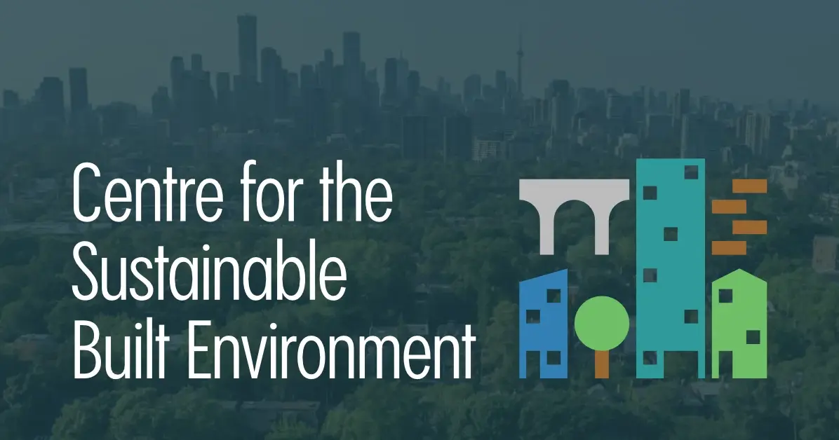 Centre for the Sustainable Built Environment | CSBE